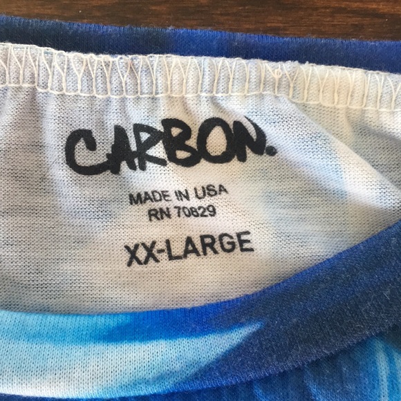 Carbon | Shirts | Carbon Made In Usa Rn 7829 | Poshmark
